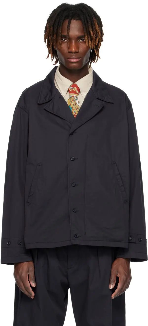 Engineered Garments Navy M41 Jacket - Pb002 Dk.Navy High C